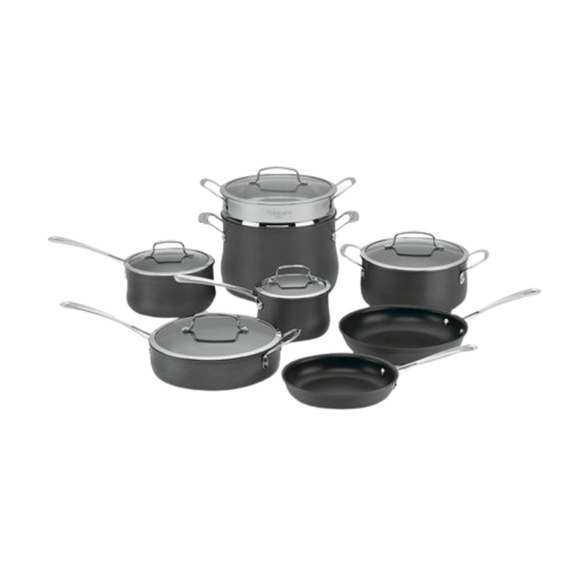 Cuisinart Contour Hard Anodized 13-Pc. Cookware Set Review: Unveiling ...