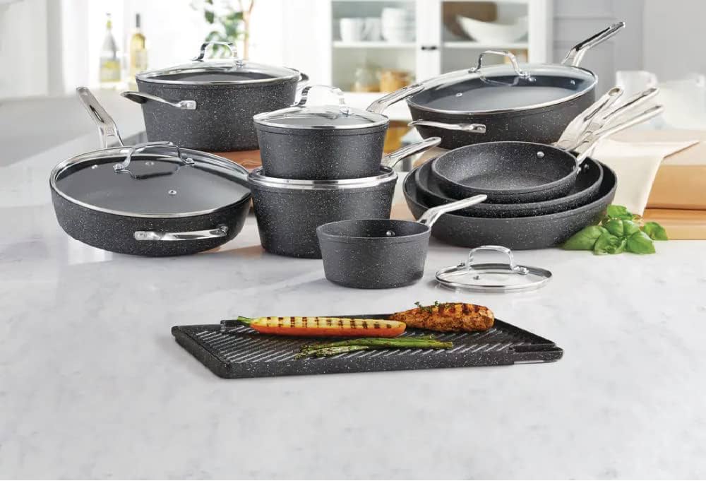 Heritage the Rock Forged Non-Stick Cookware Set 10-Pc Review: Unleash ...