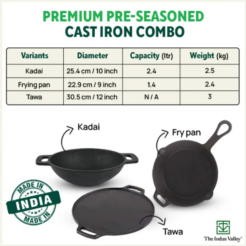 Indus Valley Cast Iron Cookware Review: Unmatched Quality ...