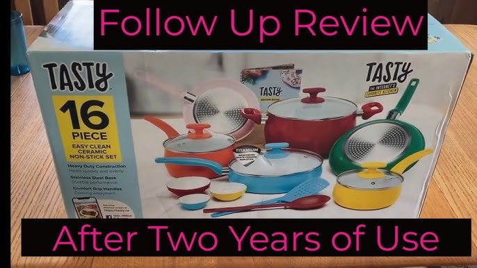 Tasty 16 Piece Cookware Set Review: Sizzle & Shine ...