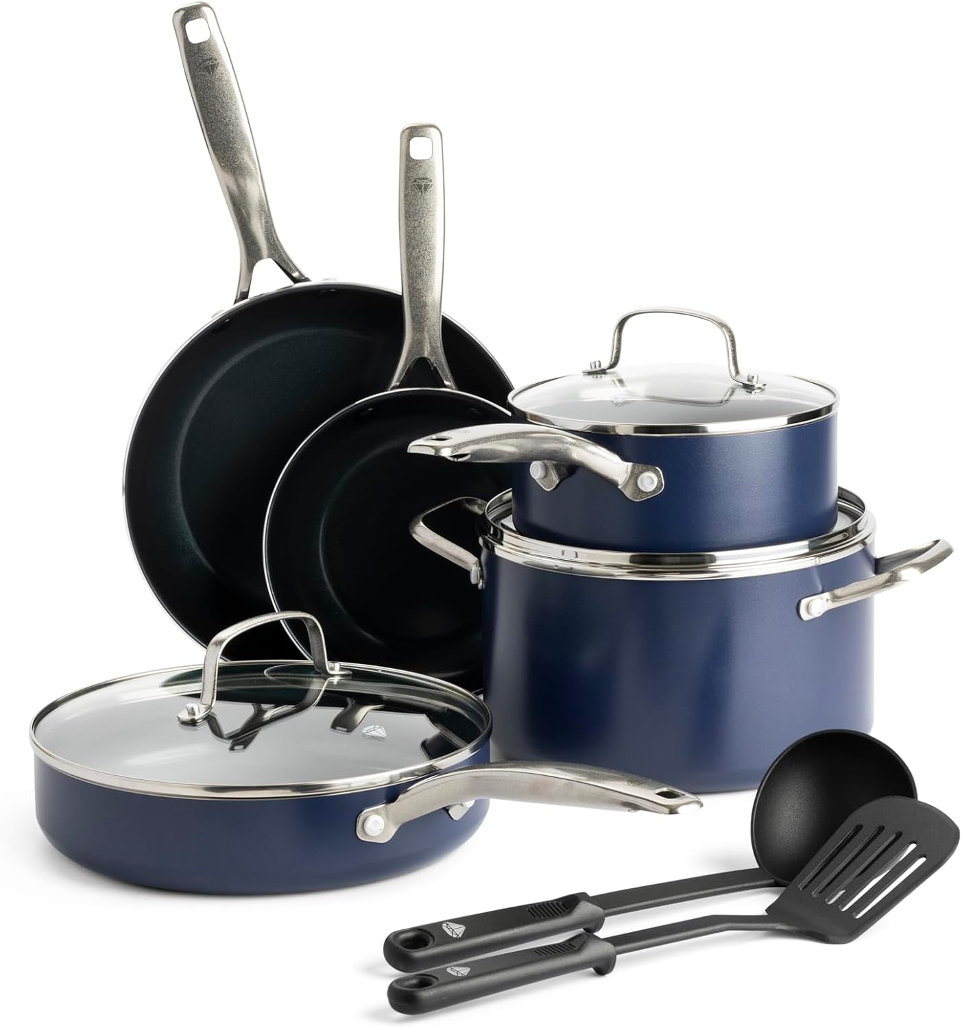 Blue Diamond 10 Piece Cookware Set Review: A Comprehensive Dive into ...