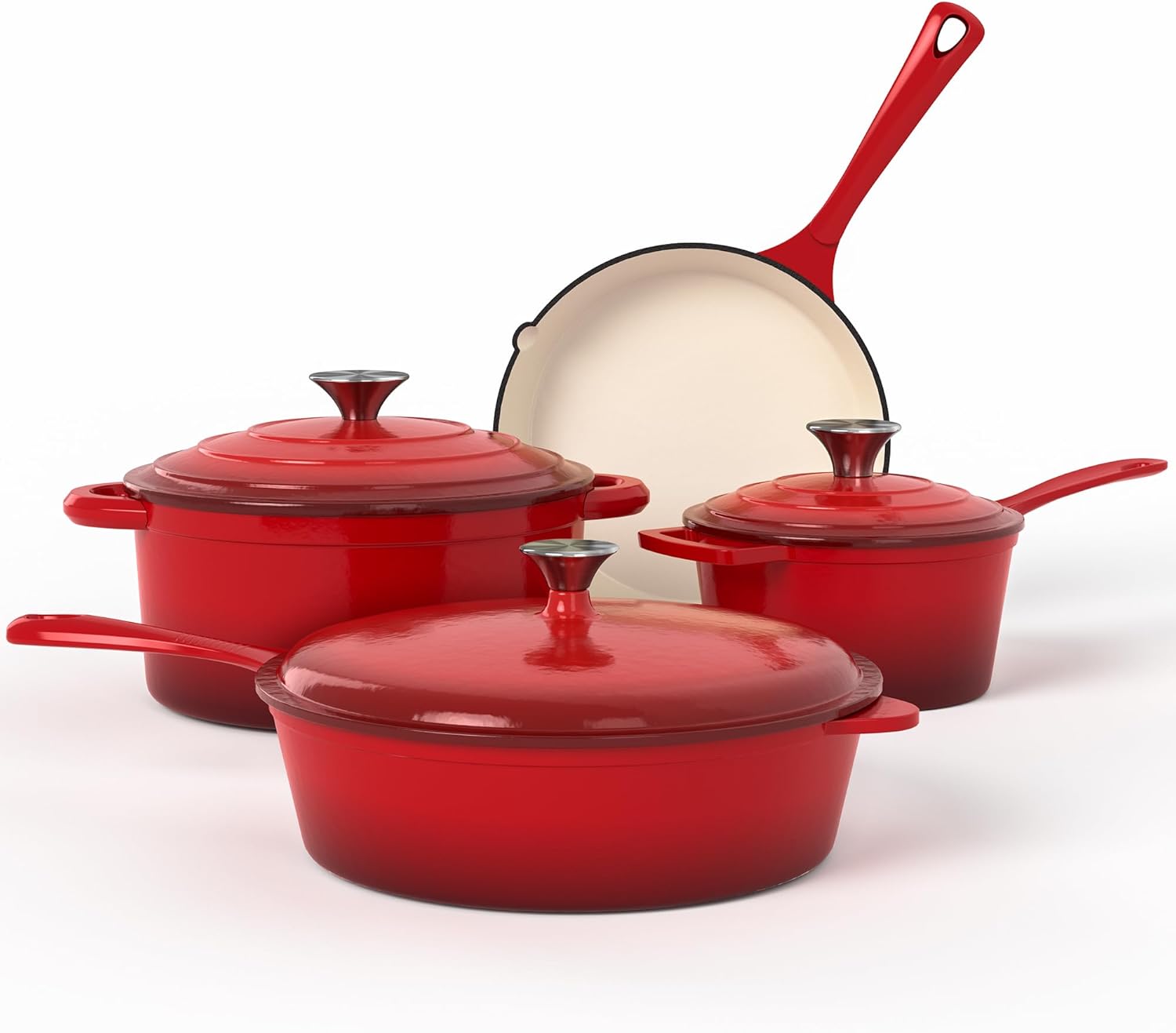 Kitchen Academy Enameled Cast Iron Cookware Set Review! - housekeepingmaster.com