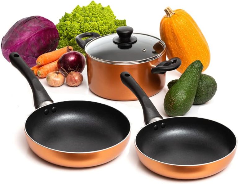 Moss & Stone 4 Peice Pots & Pans Set Nonstick Cookware Set Review ...